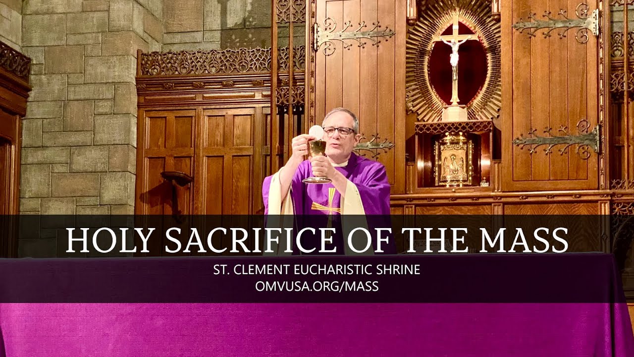 Holy Sacrifice of the Mass (Friday, February 16, 2024) - YouTube