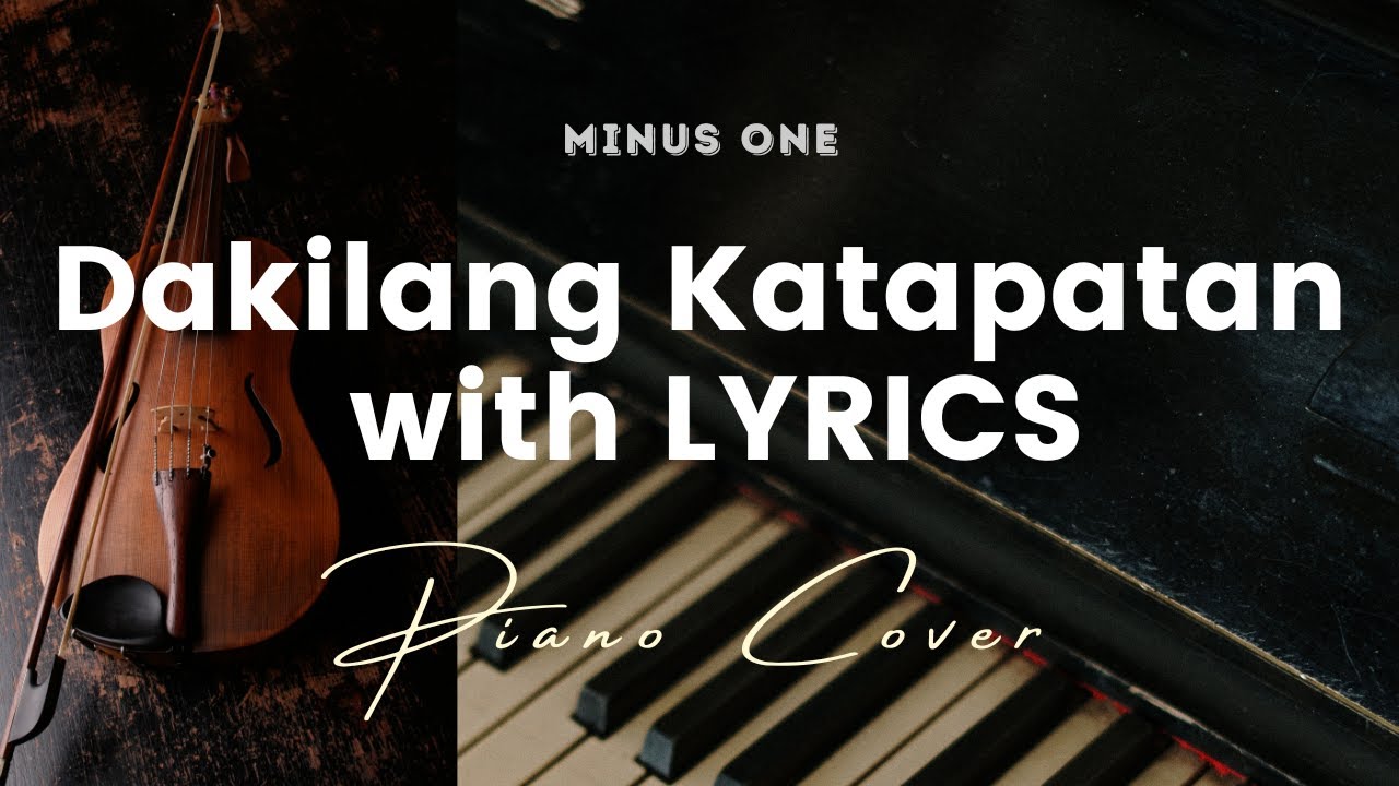 Dakilang Katapatan - Key of F# - Karaoke - Minus One with LYRICS ...