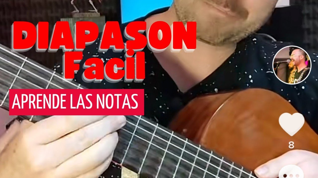 Como ubicar las notas en el Diapasón - Clase de Guitarra - YouTube