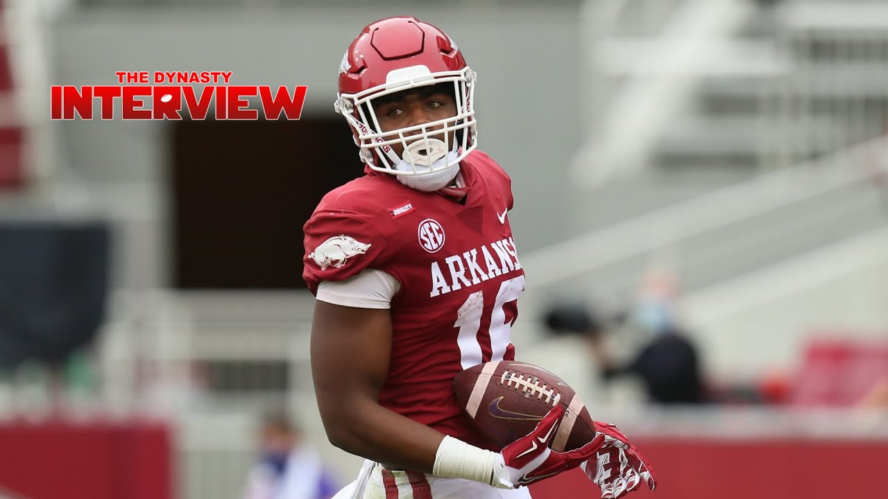 Treylon Burks - Arkansas WR #16 vs Alabama (2021) - YouTube
