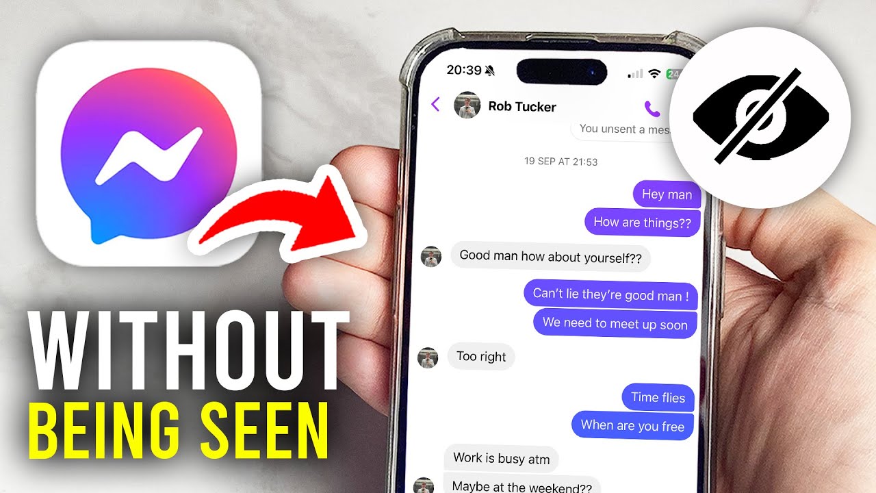 How To See Messages Without Being Seen On Messenger - Full Guide - YouTube
