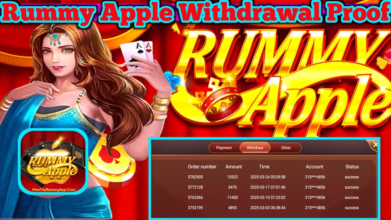 Rummy Apple App Link | Rummy Apple App Withdrawal Proof | Rummy Apple Tricks | Rummy Apple Bonus ...