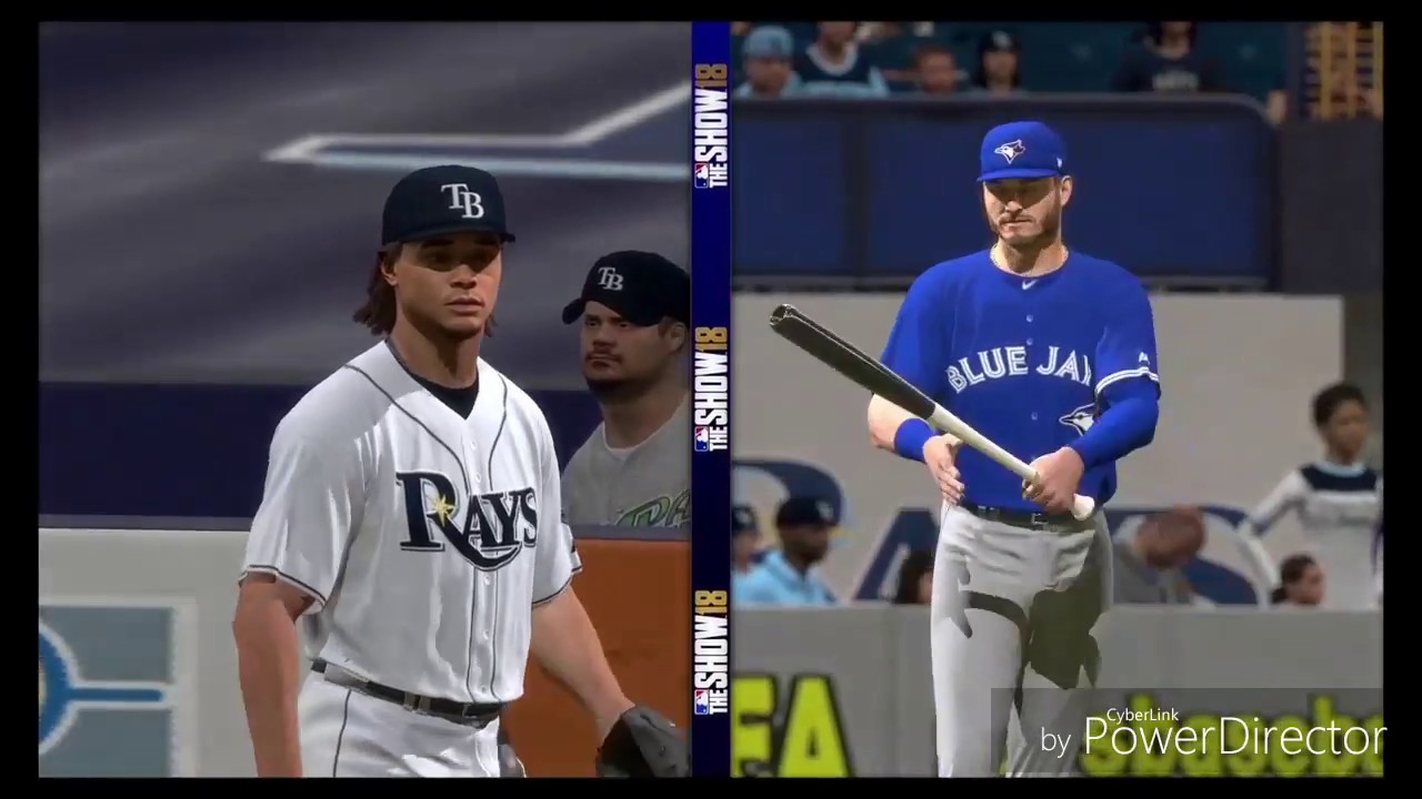 MLB The Show 18 Franchise Mode 32 of 162 Rays vs Blue Jays Game 2 HD ...