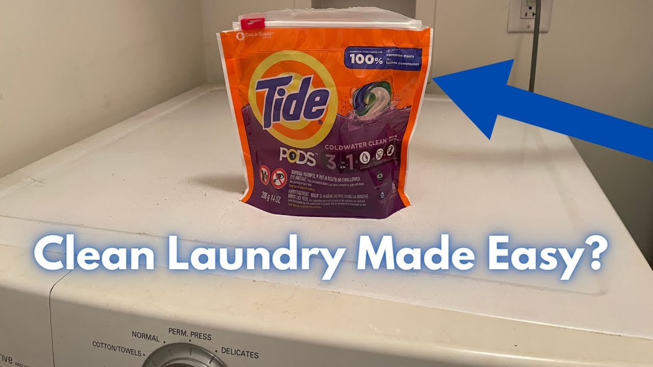 Need Clean Clothes? Tide PODS Liquid #Laundry #Detergent Soap Pacs # ...