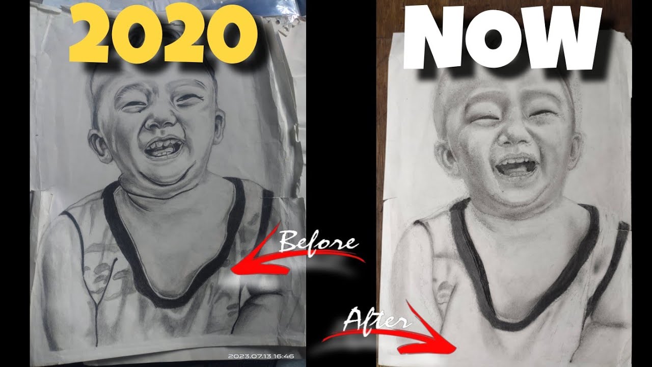 Fixing my old drawings | redrawing | tra formation 2020 - 2023 | # ...