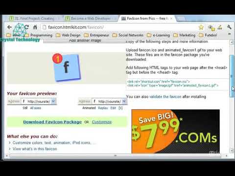 32 Final Project Creating a Simple Website 7 of 7 - YouTube