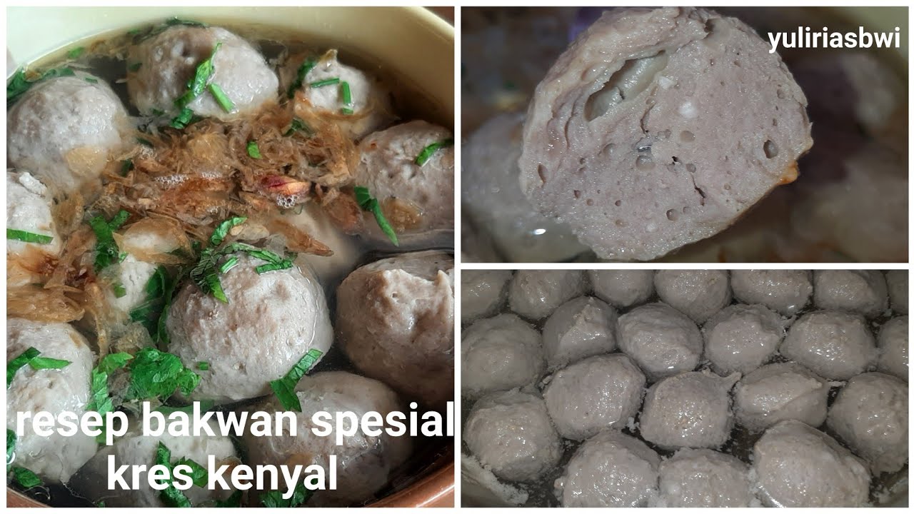 Rahasia Bakwan Sapi Spesial yang kres kenyal ala resto - YouTube