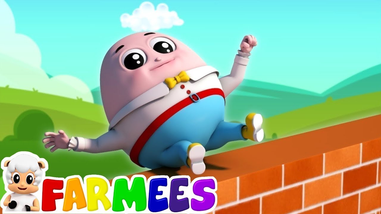 Humpty Dumpty set on a wall Nursery Rhymes | Humpty Dumpty | Super ...