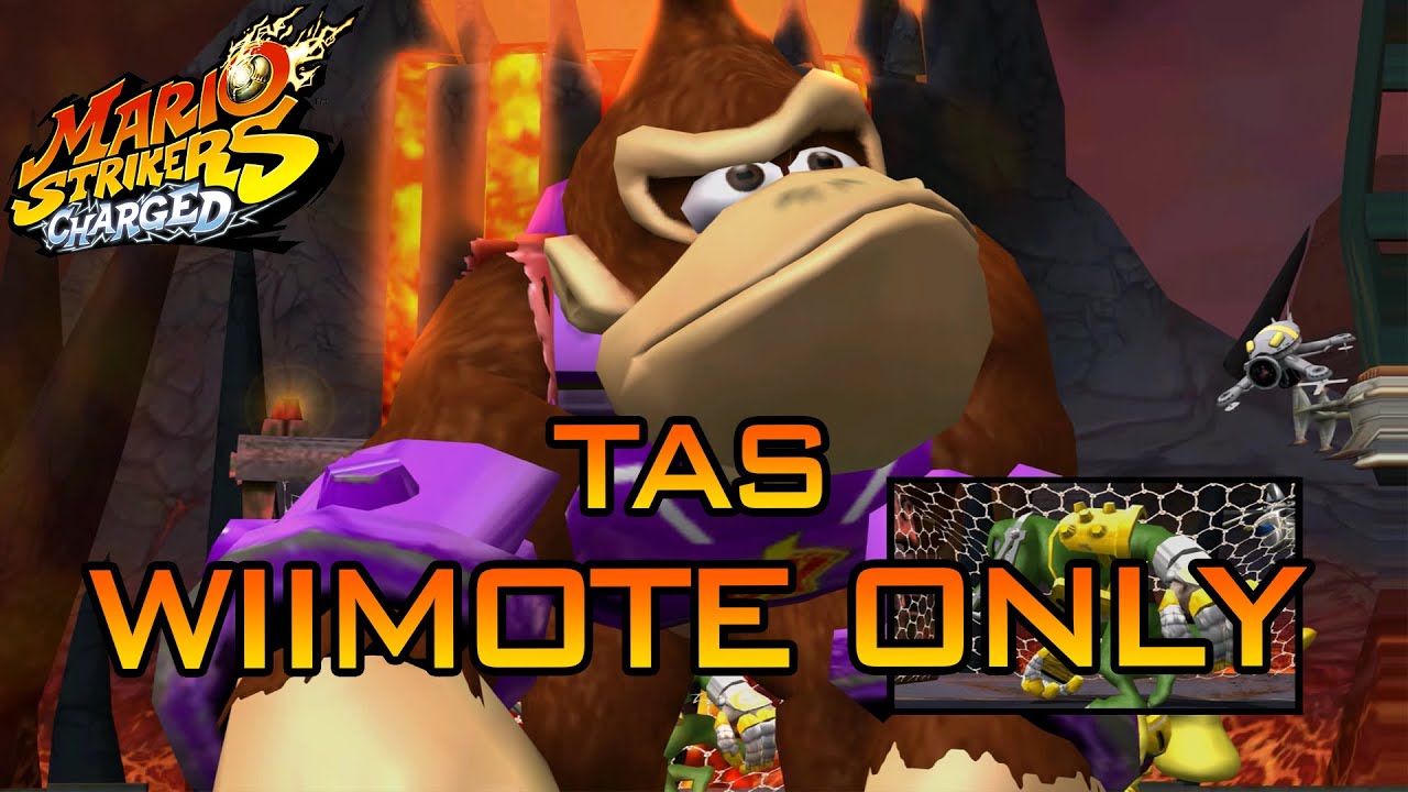 (TAS) Wii Remote only - Mario Strikers Charged - YouTube