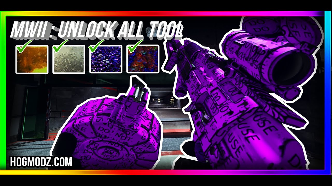 COD Unlock All Tool MW2/WZ2/MW/ + Console Services Instantly Unlock Everything! TheHogModz - YouTube