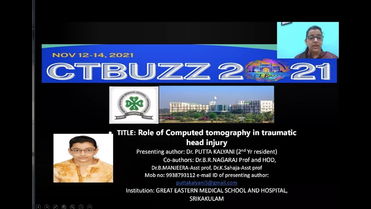DR PUTTA KALYANI || ROLE OF CT IN HEAD INJURY - YouTube