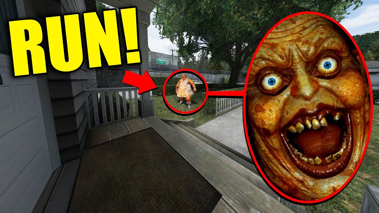 If You See LUNCH LADY Outside Your House, RUN AWAY FAST!! (Scary) - YouTube