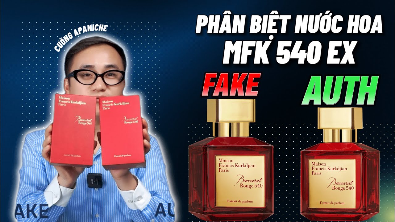 Đừng Mất Tiền Cho MFK Baccarat Rouge 540 Extrait Fake ! Cách Phân Biệt ...
