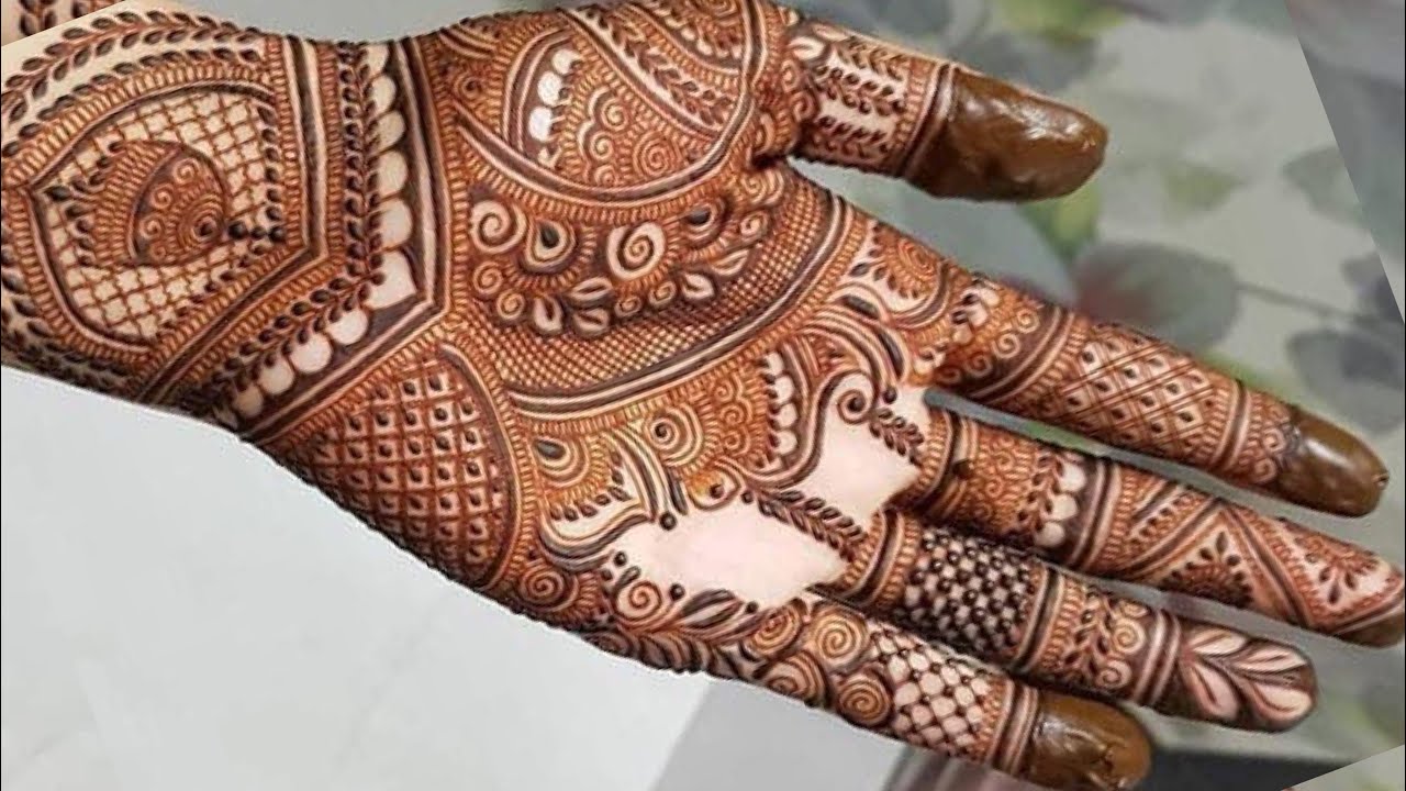 Mehndi design for hands | latest henna design | Intricate mehendi ...