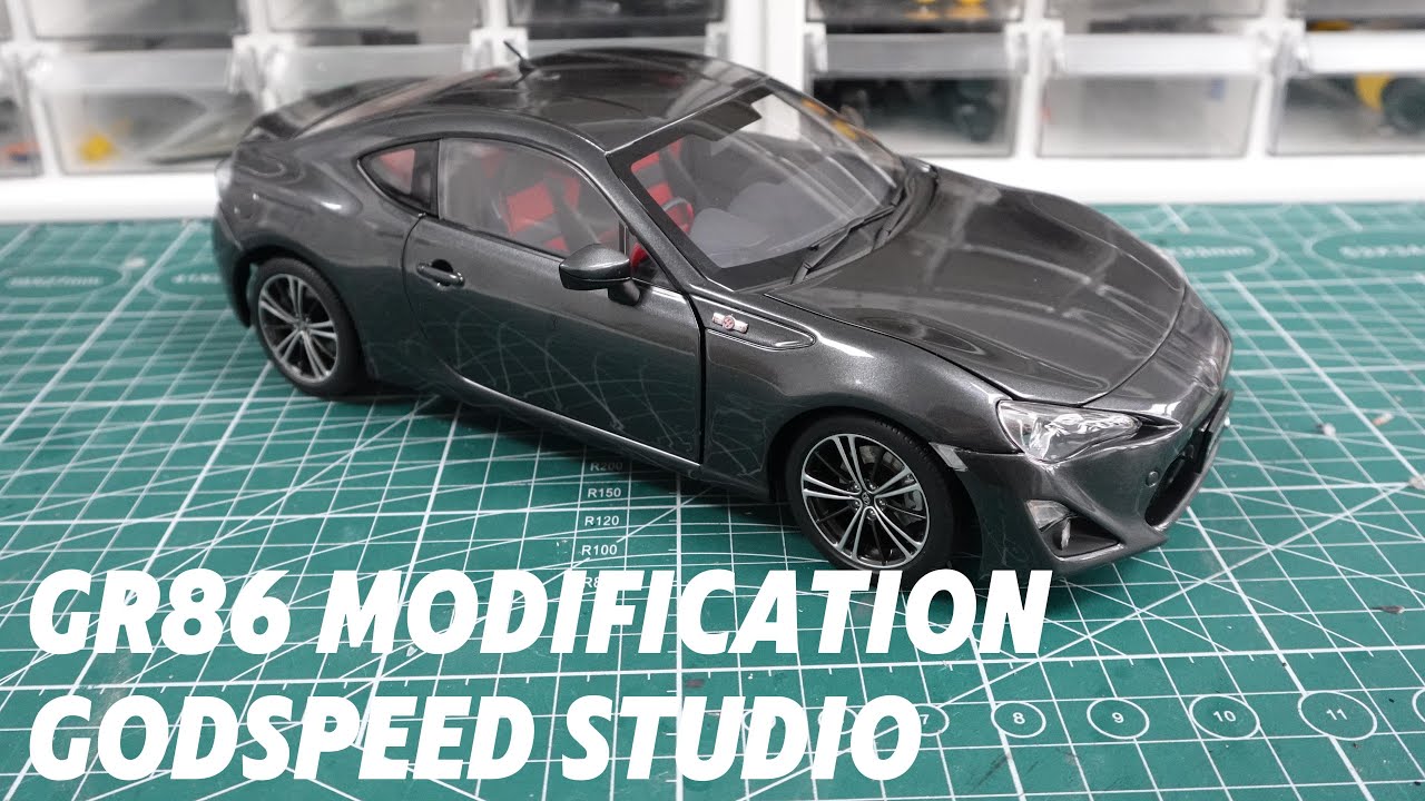 "Subtle Yet Aggressive! 1:18 Toyota 86 in Metallic Gray" - YouTube