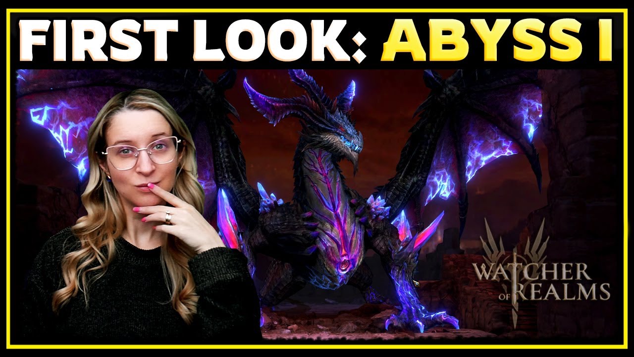 First Look: ABYSS I 💠 Drake's Chasm NEW Level is HARD! Watcher of ...