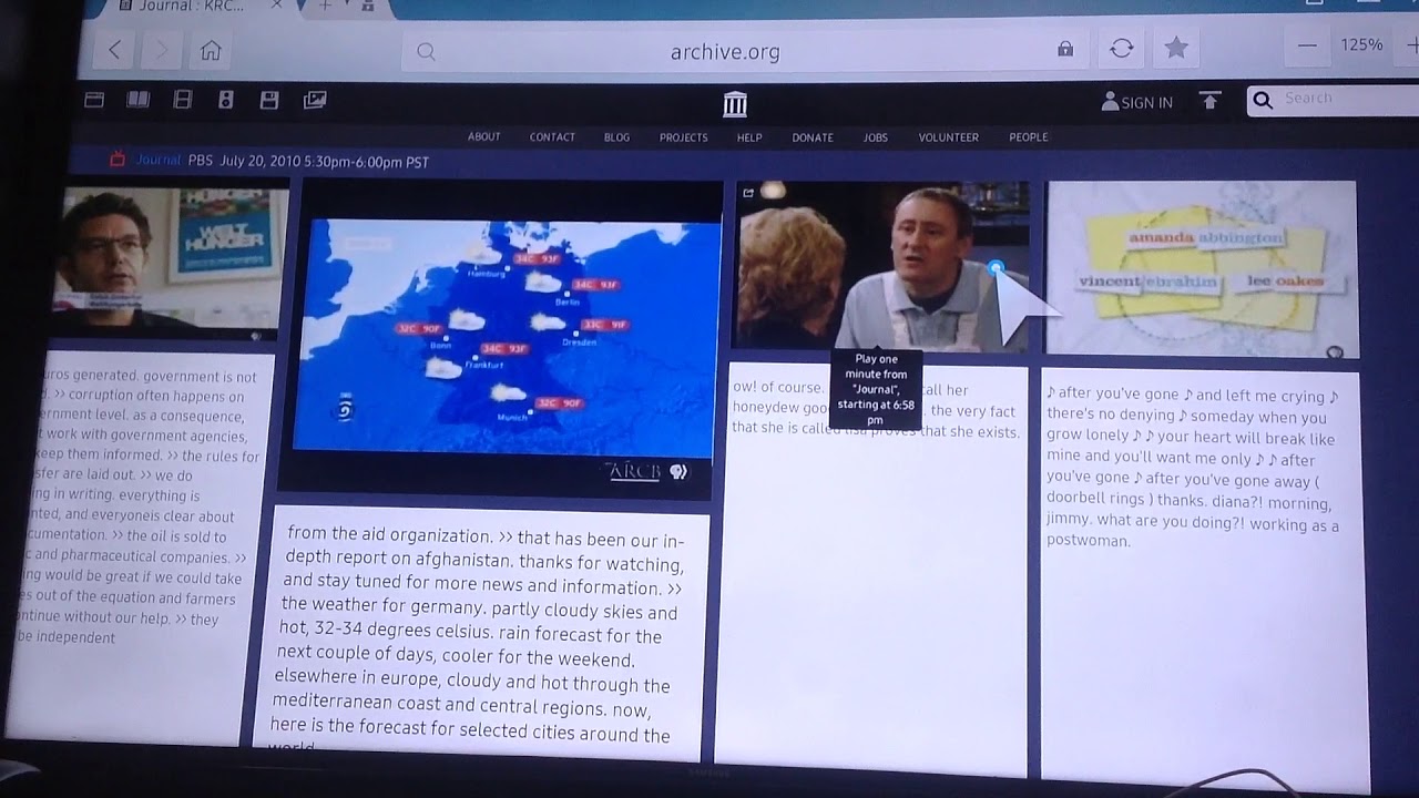 Dw-Tv Weather 20.07.2010 - YouTube