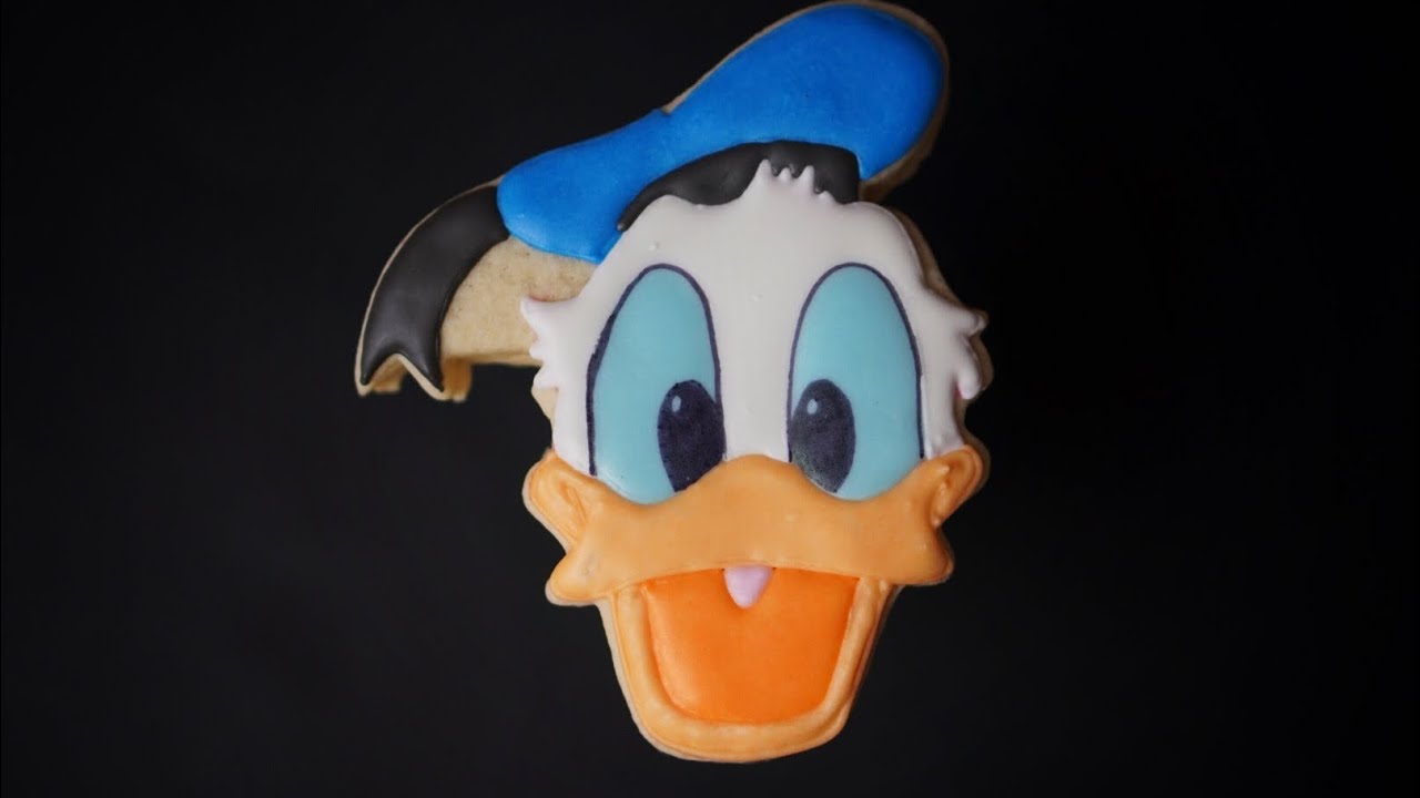 Donald Duck Cookies!!! - YouTube