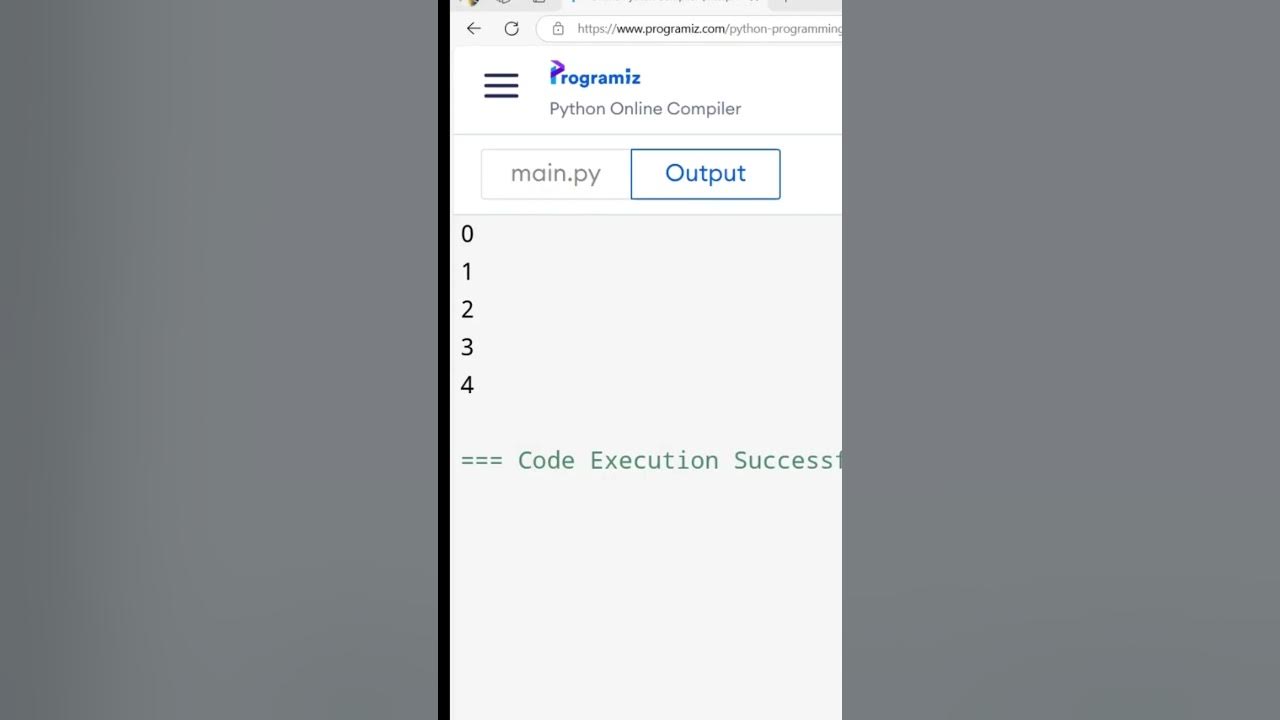For loop with Range function | Python | Solution of Model Question ...