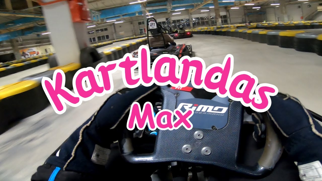 Didžiausias vidaus kartodromas Baltijos šalyse! | Kartlandas max ...