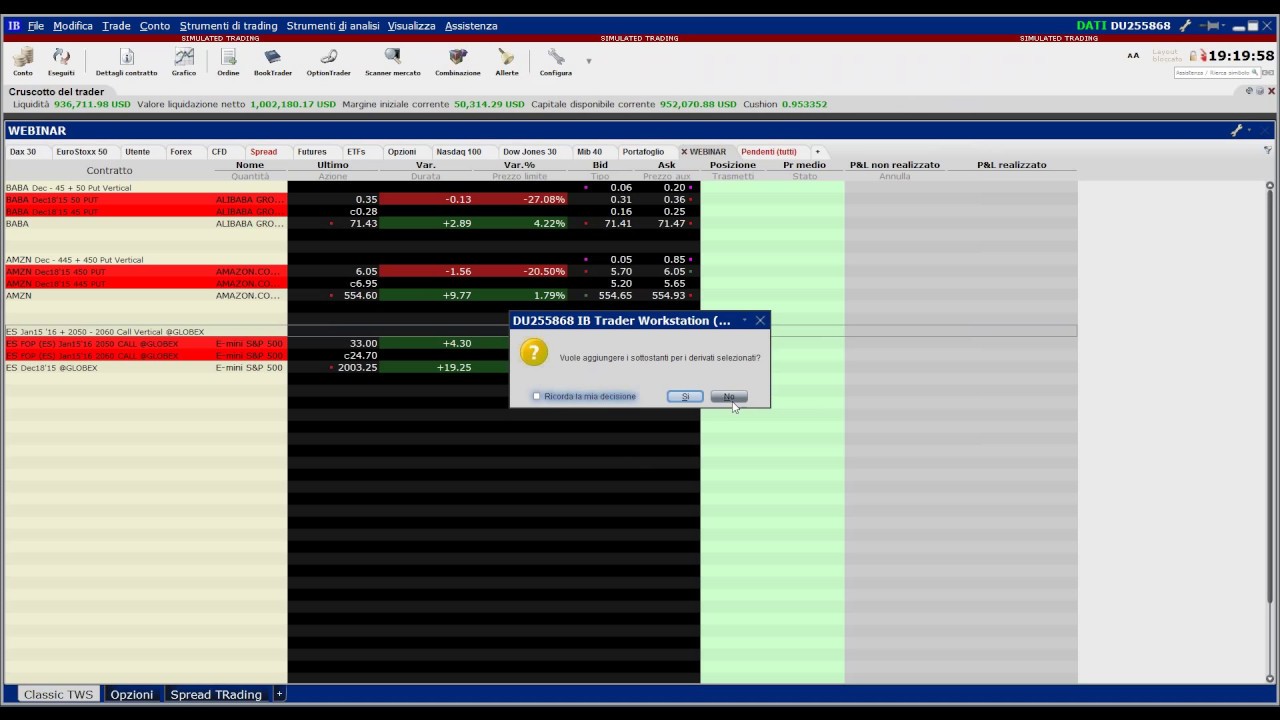 Trader WorkStation: Market Scanner - YouTube