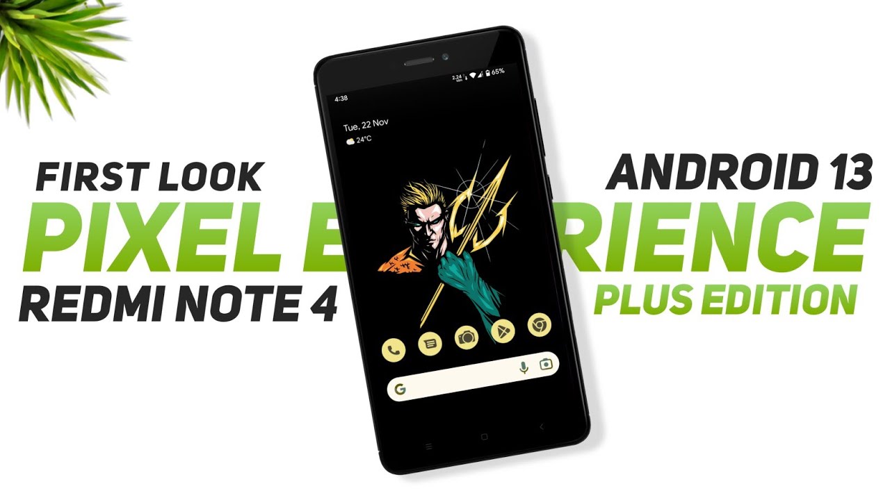 Redmi Note 4 | Pixel Experience Plus - Android 13 - Full Detailed Review - YouTube