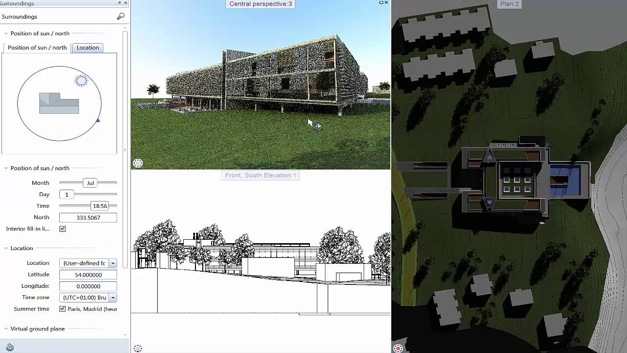 Allplan Real Time Rendering - Visualisation Architecturale et BIM - YouTube