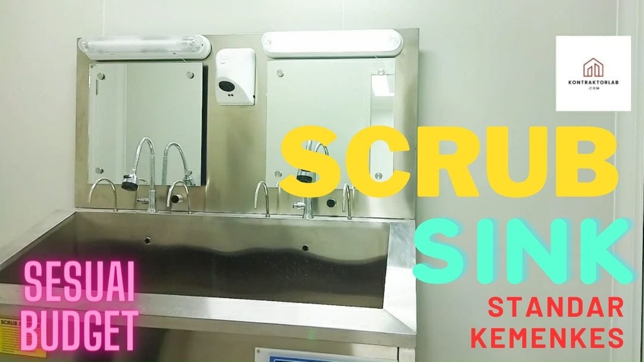 Supplier Scrub Sink Station Wastafel Dokter Bedah Untuk Ruang Operasi ...