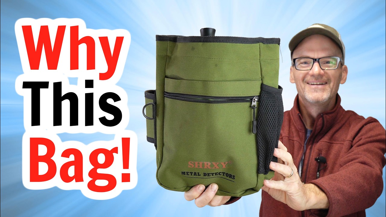 Top Metal Detecting Pouch: Pointer Finds Bag Review - YouTube
