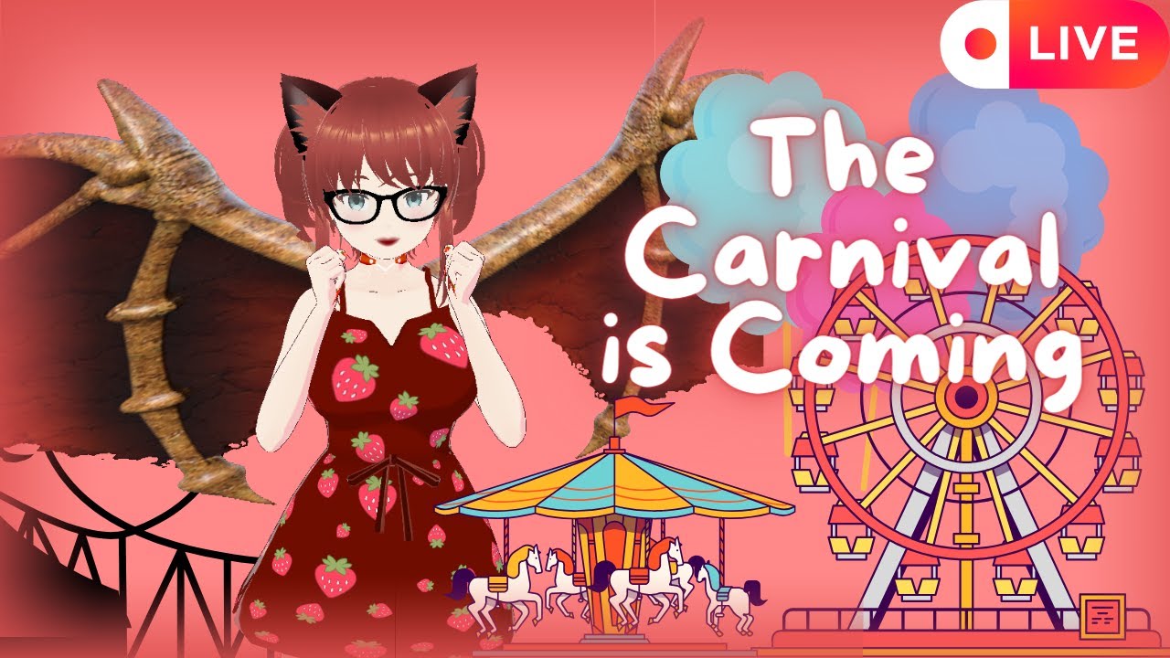 [EN]Vtuber| ~*🎡🎪The Carnival Is Coming 🎡🎪| *~ | !merch !socials !vtuber ...