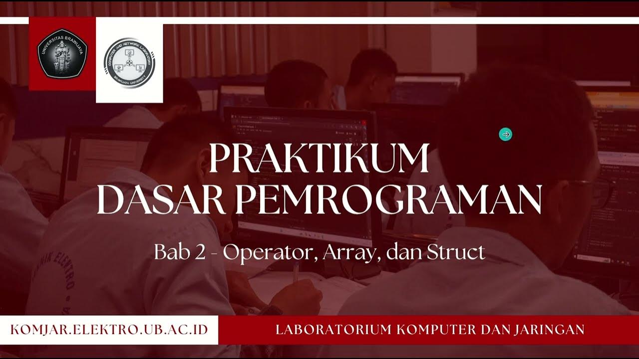 BAB 2 Operator Array dan Struct - YouTube