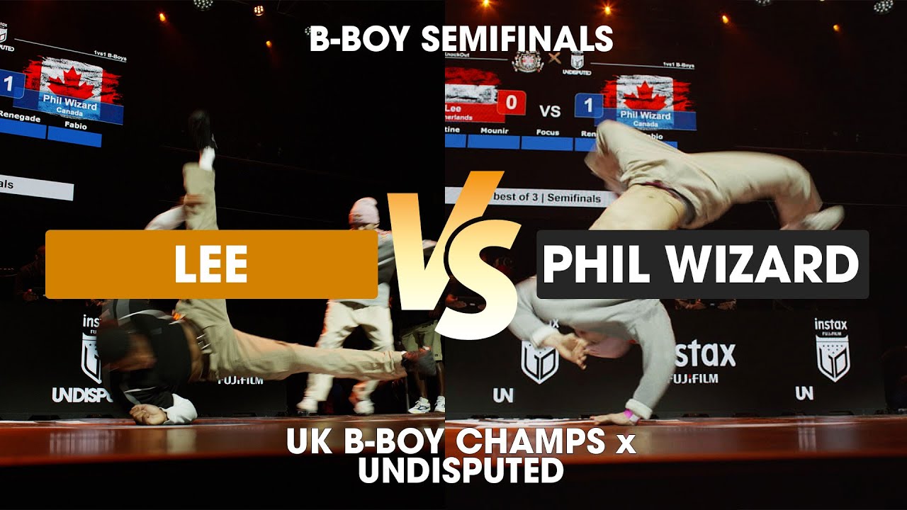 Lee vs Phil Wizard [1v1 b-boy semifinals] // stance // Undisputed x UK ...