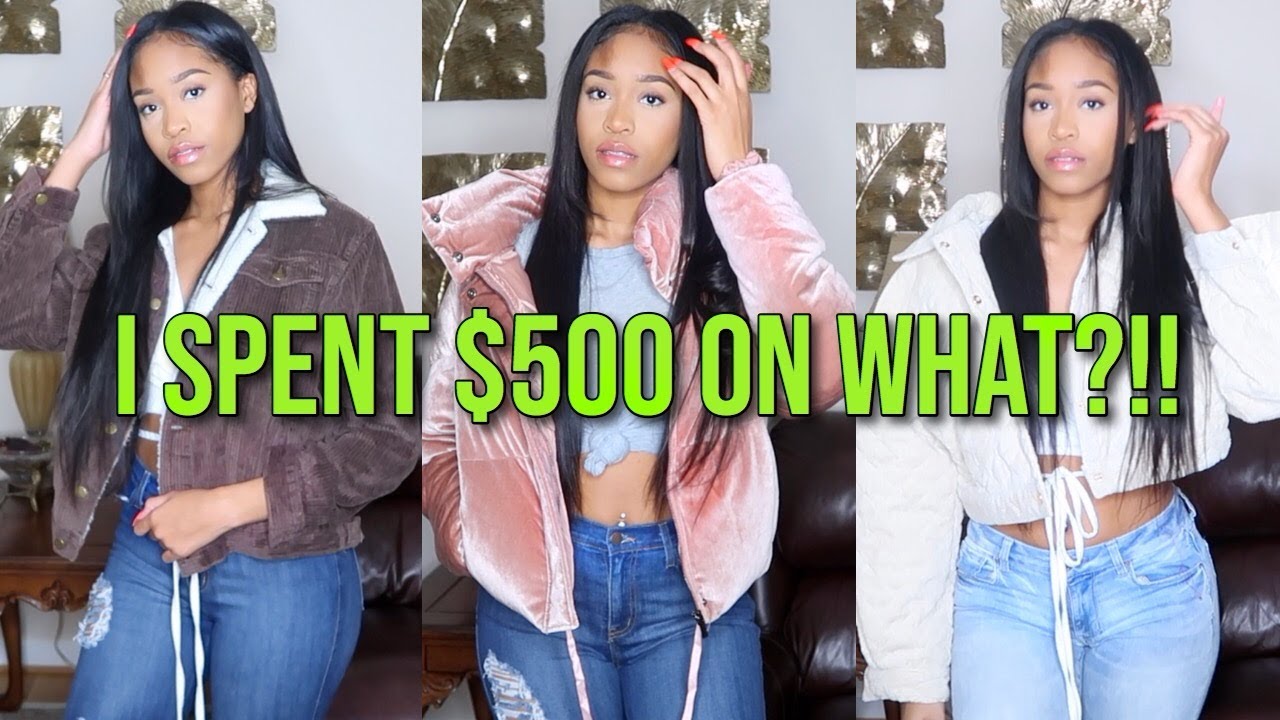 WINTER BOOHOO TRY-ON HAUL - YouTube