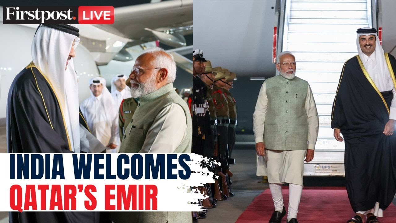 PM Modi LIVE: Indian PM Modi, Qatar's Emir Al-Thani Brief Media | Qatar ...