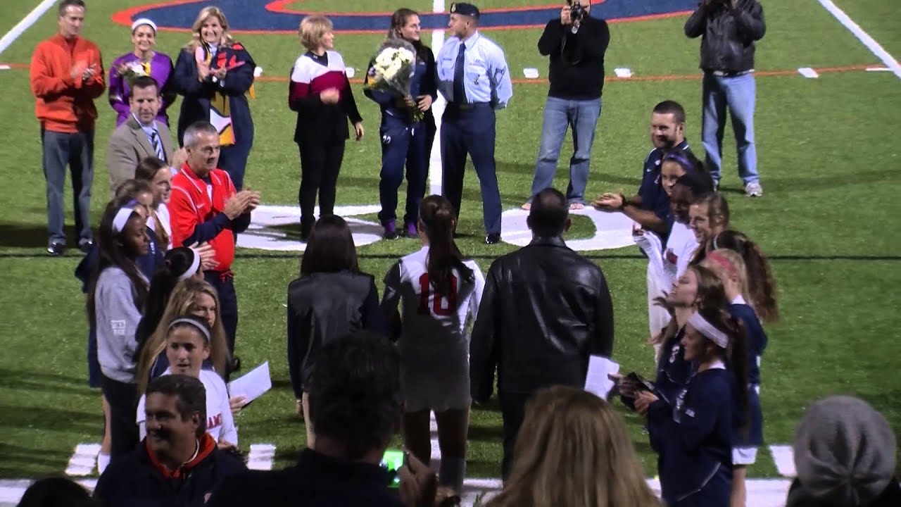 Benjamin Soccer Senior Night - YouTube