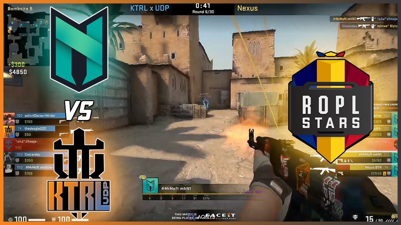 Nexus vs KTRL x UDP | ROPL Stars 2nd Qualifier 2021 - HiGHLiGHTS | CSGO ...