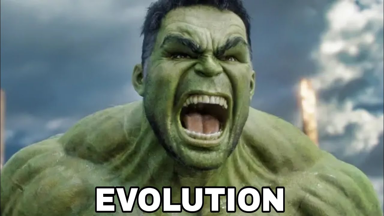 Evolution Of Hulk | Things Evolution - YouTube