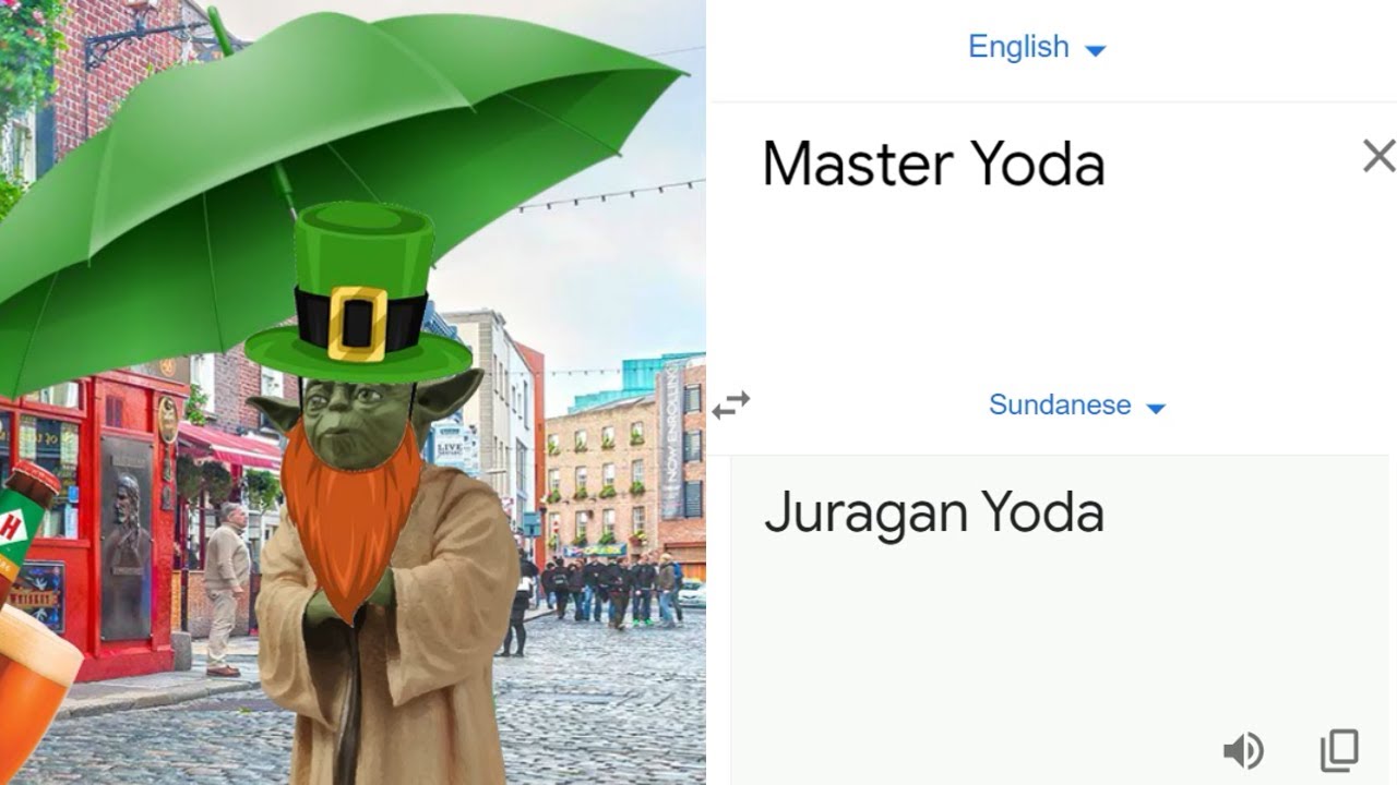Master Yoda in different languages | Google translate meme. - YouTube