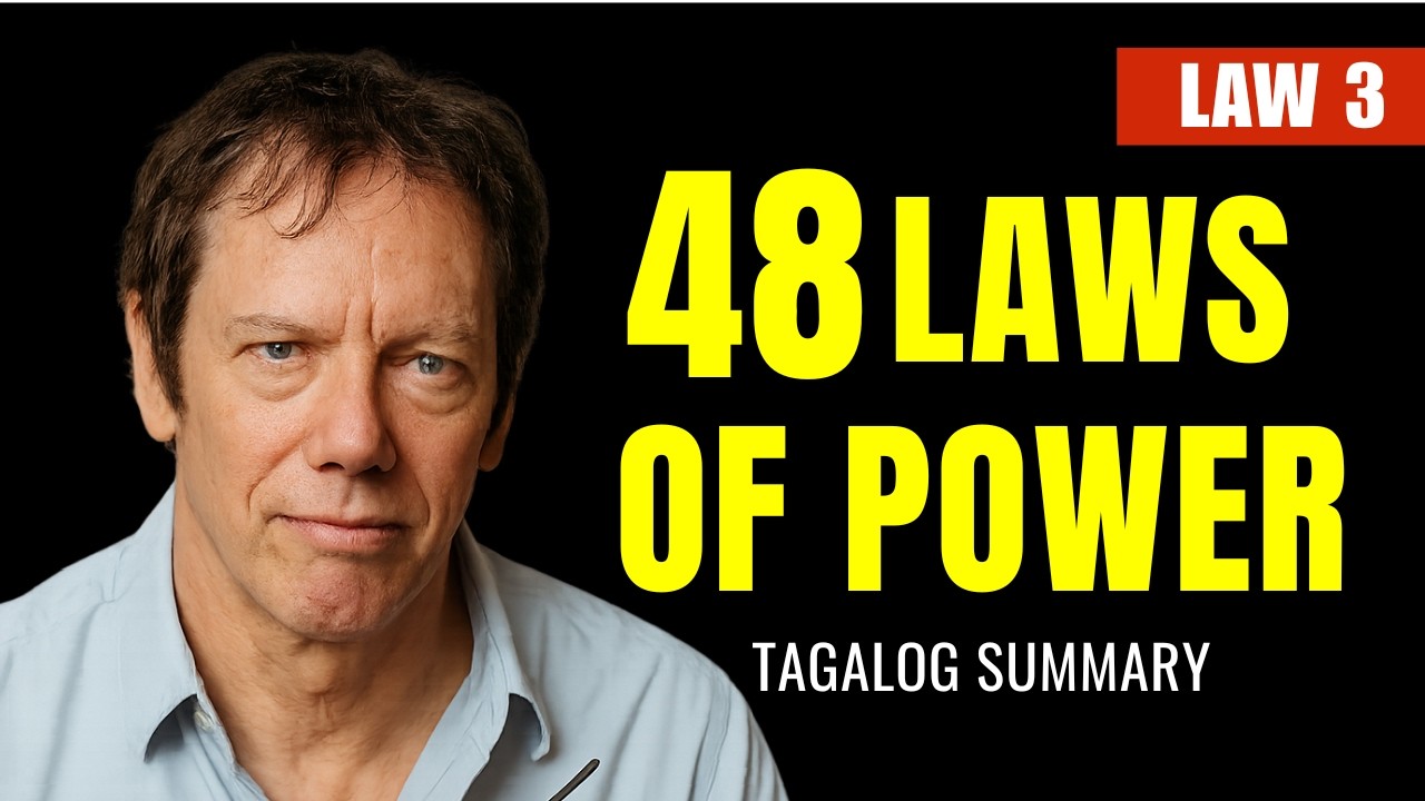 The 48 Laws of Power Tagalog Explained | LAW #3 - YouTube