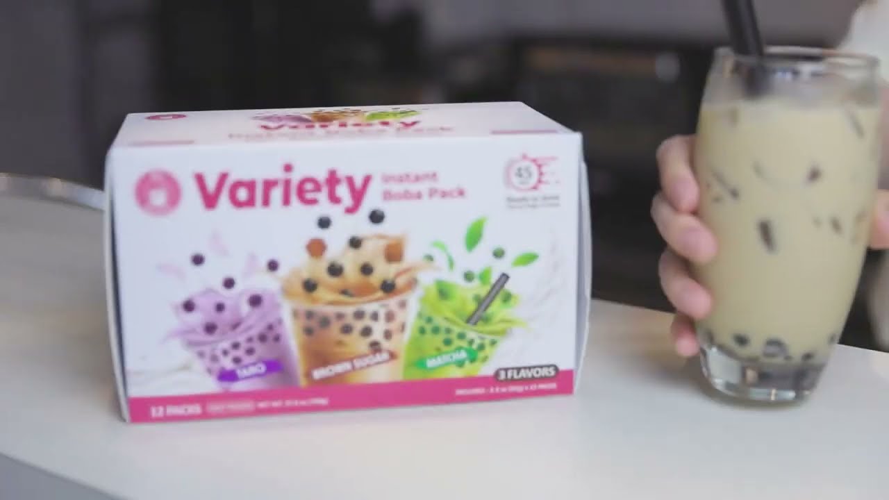 VARIETY Instant Boba Pack - YouTube