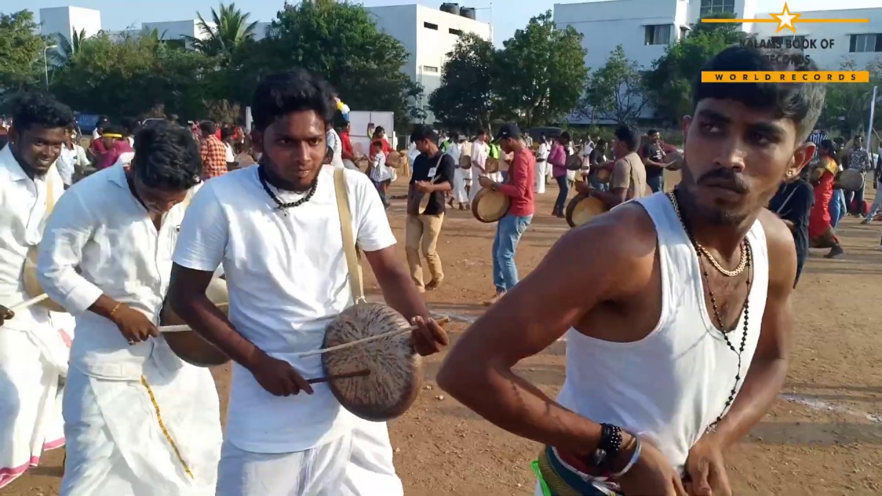 1000 Instrumental Parai With 1000 participants and Formation of Parai ...