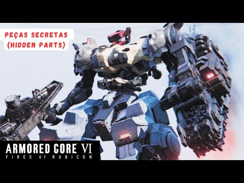 Peças Secretas (Hidden Parts) : Armas (Weapons) and Item - Armored Core ...