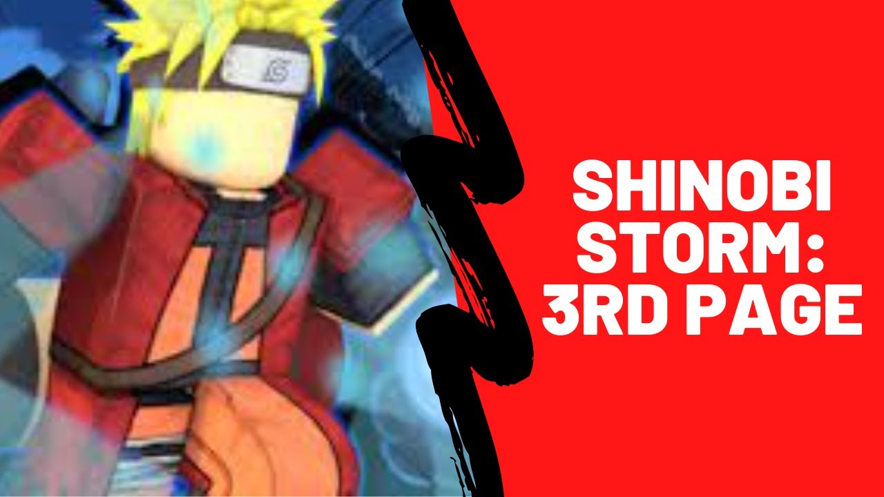 Shinobi Storm: 3rd Page - YouTube