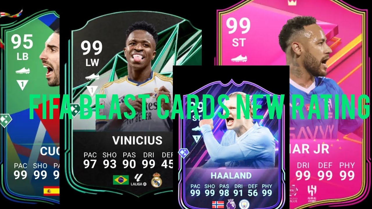 FIFA BEST CARD RATING OF FIFA 24 - YouTube