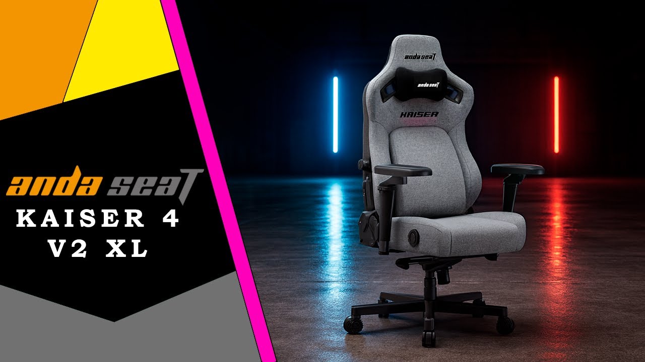 Anda Seat Kaiser 4 V2 XL 🤠 Fotel dla wymagających graczy / Recenzja 4K ...