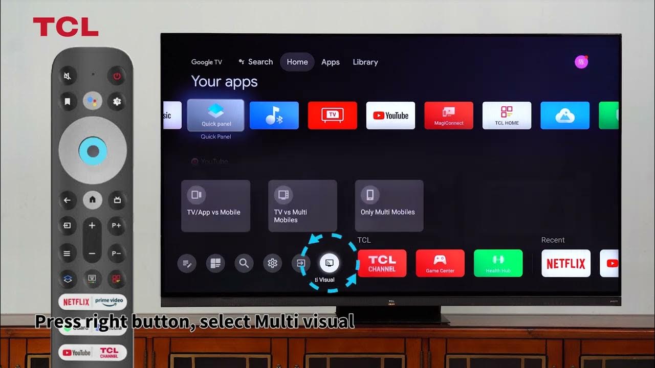 TCL TV 101 | Set up Multi View on TCL Google TV - YouTube