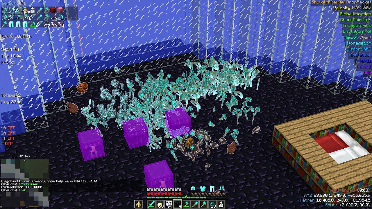 2b2t going to a dupe stash - YouTube