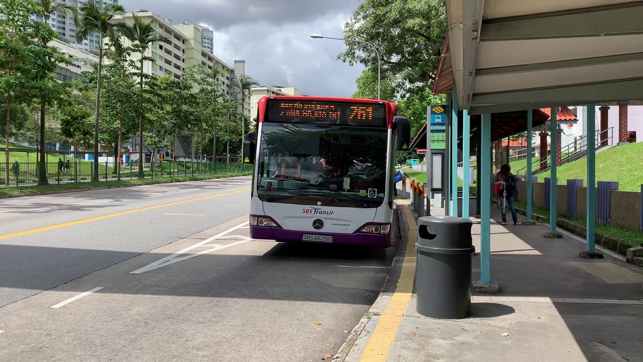 SBS Transit Mercedes-Benz O530 Citaro (Batch 2) SBS6626G on Feeder 261 ...