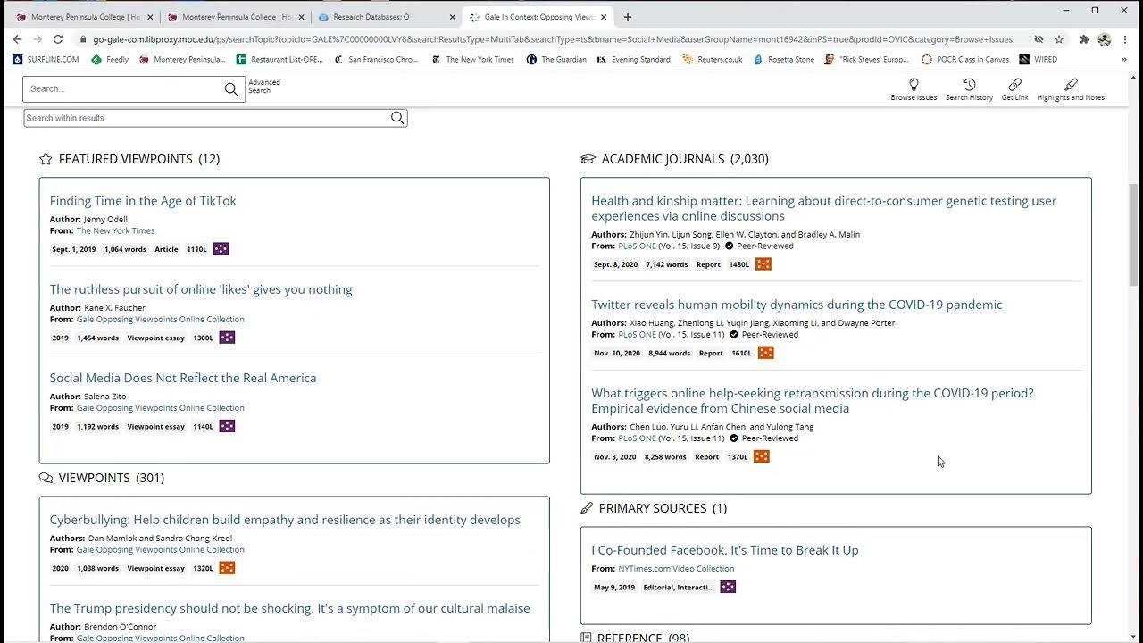 Opposing Viewpoints in Context Tutorial Video - YouTube