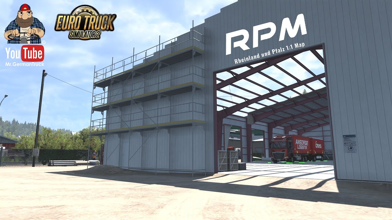 [ETS2 v1.49] Die Gliederzug Challenge Part 19 *RPM MAP* Learning by ...